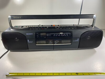 Radio Cassette Corder CF5 w404 Player Recorder Stereo Boom Box | eBay