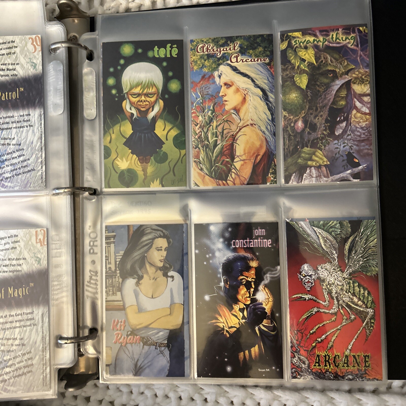 1994 Skybox DC Comics Vertigo Wide Vision 90 Card Set With Empty Box ...