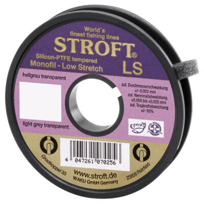 Schnur STROFT LS Monofile 50m Angelleine Angelsehne Polyamid ...