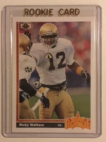 1991 Upper Deck Ricky Watters Star Rookie #9 | eBay
