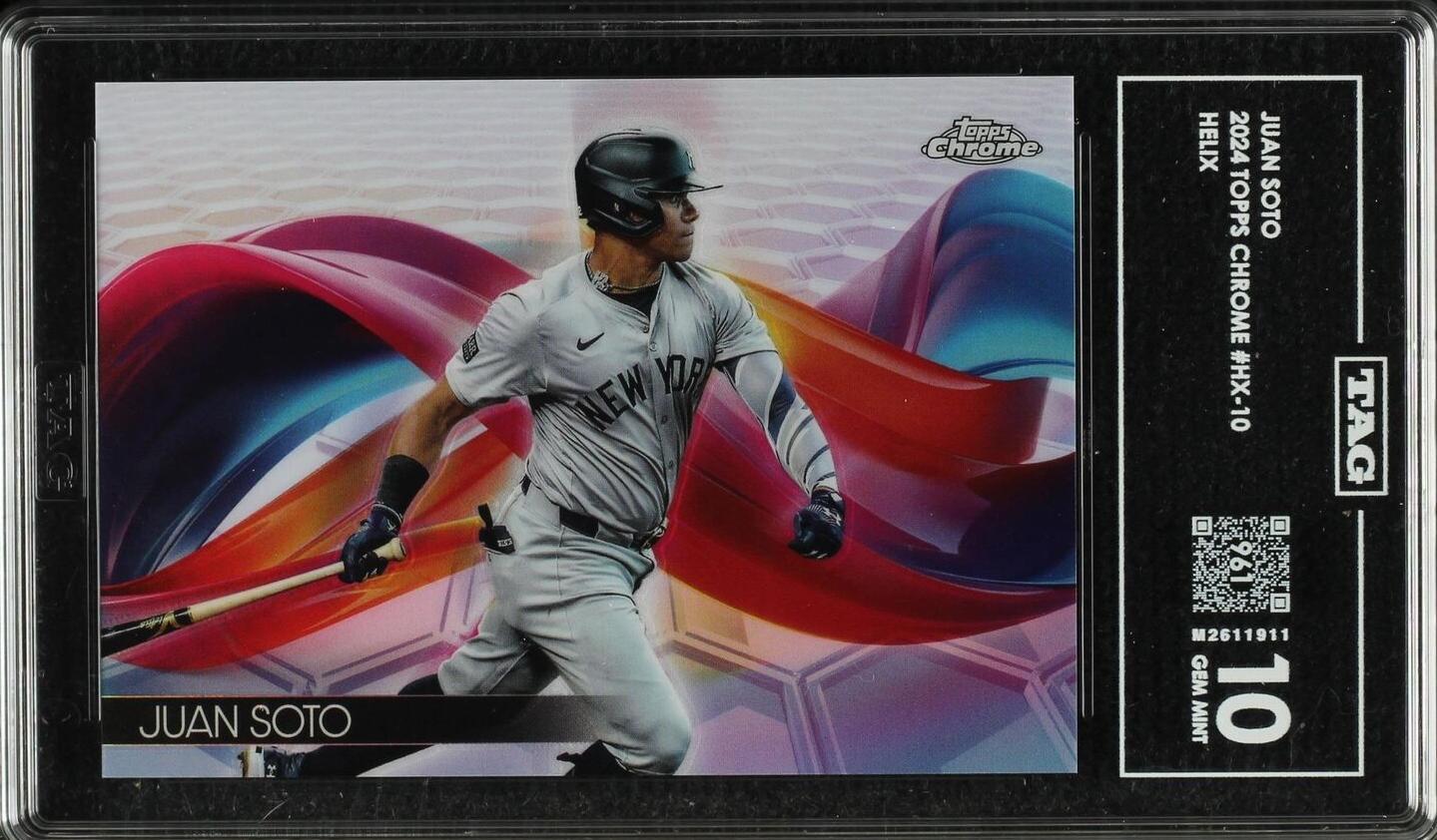 2024 Topps Chrome - Helix Juan Soto #HX-10 for sale online | eBay