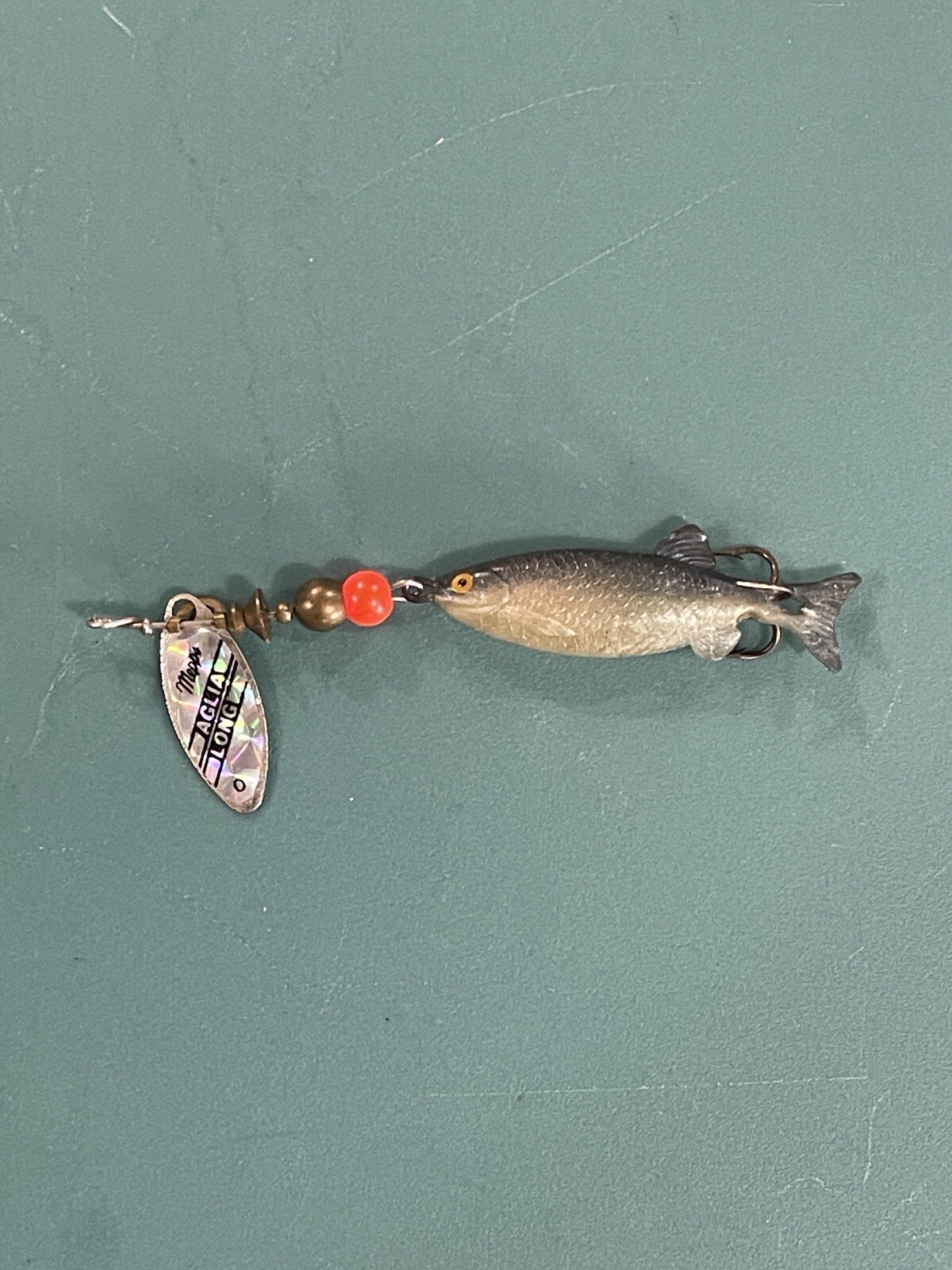 Vintage Mepps Aglia Long In Line Spinner Lure made in France Size O | eBay