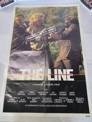 "The Line" Original One-sheet Movie Poster 27x41in (1980) S/S | eBay