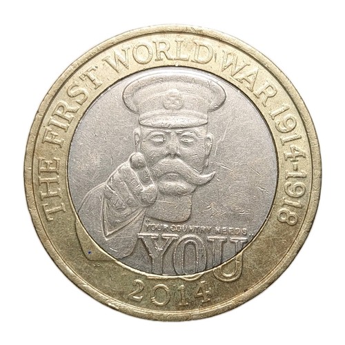 2014 Two Pound Coin UK WW1 Lord Kitchener Commemorative £2 Z3667 | eBay UK