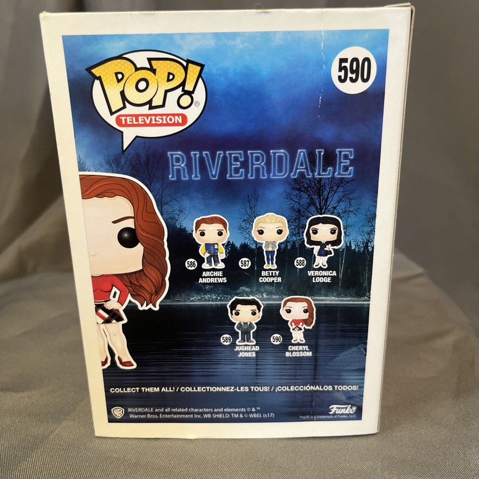 Funko Pop! Riverdale Cheryl Blossom 590 - Exclusive Hot Topic | eBay