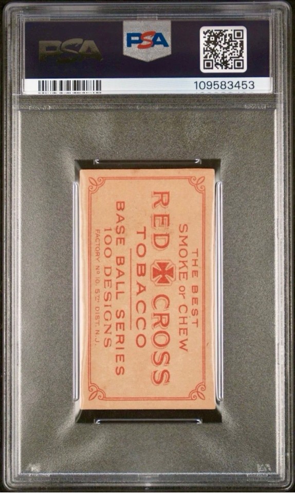 1912 T215 Red Cross Tobacco Larry Doyle Type 2 Baseball Card Rare PSA 3 ...