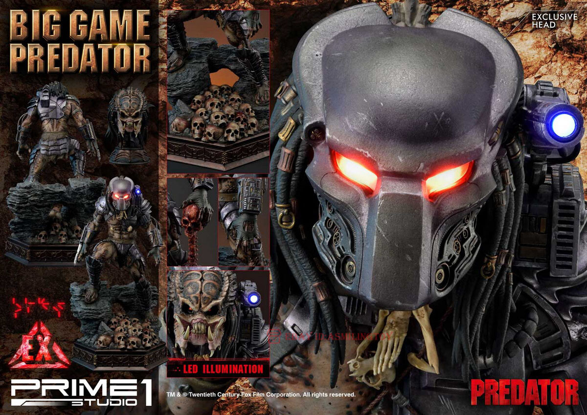 Prime 1 Studio PMDHPR-02 Big Game Predator 27'' inch Statue EX VER In ...
