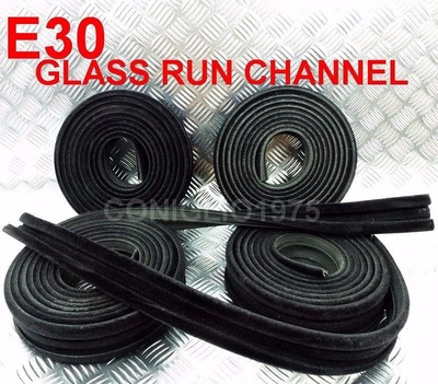 BMW E30 UNIVERSAL GLASS RUN CHANNEL WINDOW DOOR SEAL FIT FOR 4 DOORS | eBay
