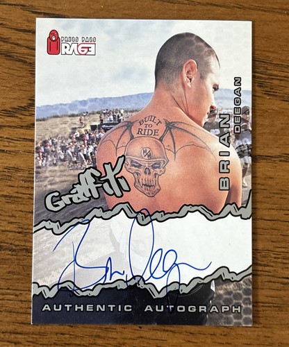 2000 Press Pass Rage Graffiti Brian Deegan Autograph On Card Rare | eBay