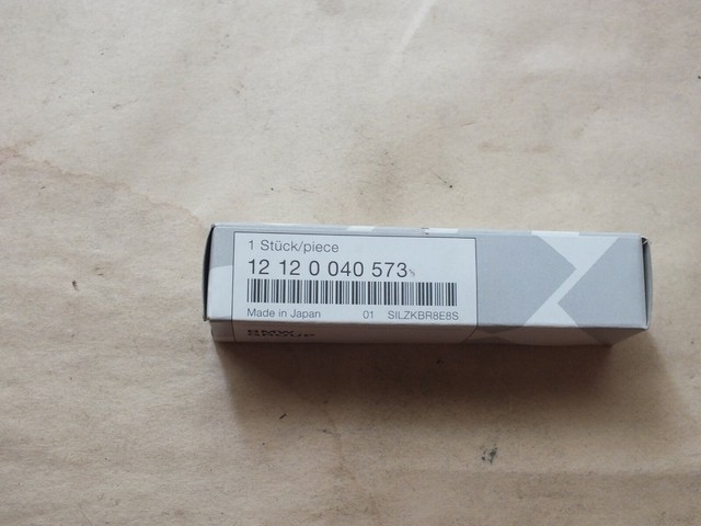BMW Spark Plug High Power NGK Silzkbr8e8s 12120040573 for sale online ...