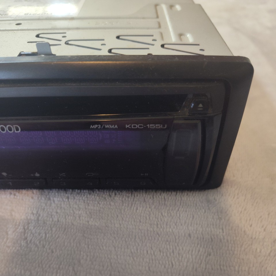Kenwood KDC-155U radio stereo USB AUX CD player 1 DIN head unit ...