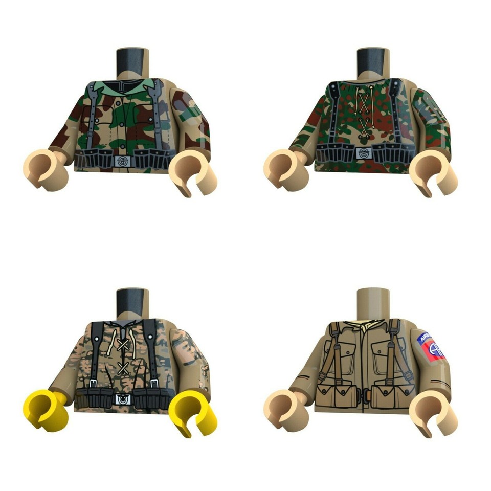 Genuine Lego Custom Printed Torsos - printing by United Bricks -Pick ...