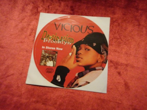Sticker VICIOUS "Destination Brooklyn"! Hip Hop Vintage Sticker RAP ...