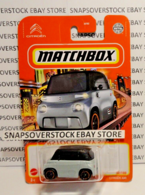 2022 MATCHBOX GRAY CITROEN AMI ~ 2-SEAT ELECTRIC CAR, MBX METRO, MBX ...