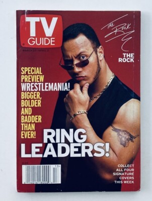 TV Guide Magazine March 27 1999 Dwayne Johnson Eastern NC Ed. No Label ...