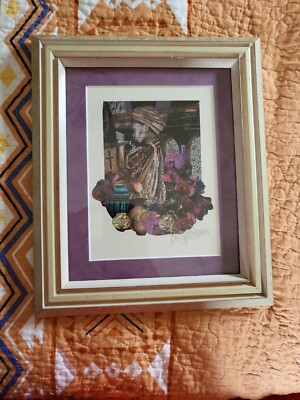 A Vessel Not A Vase Original Collage Bryan Collier Signed Art Print ...