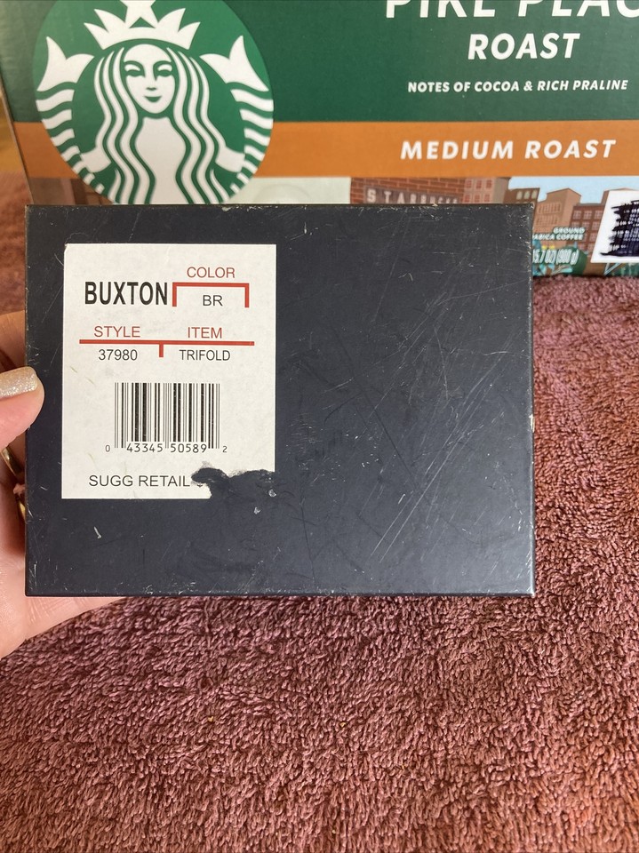 Buxton genuine leather wallet-in Box With Tags | eBay