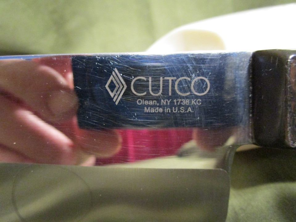CUTCO Model 1738 Gourmet Prep Knife Classic Brown Handle Made in USA ...