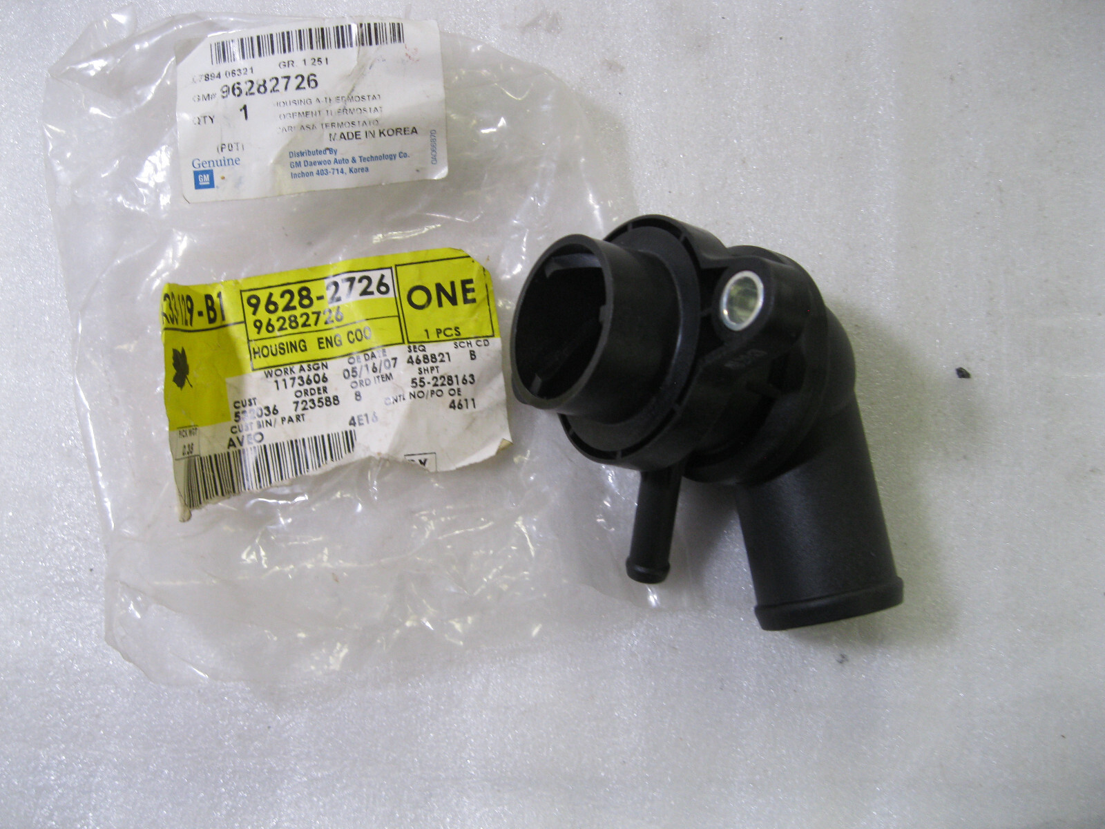GM OEM 96282726 Engine Coolant Thermostat Housing Mix9 for sale online ...