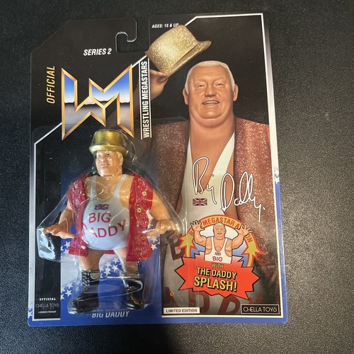 Chella Toys Megastars Bid Daddy Wrestling Figure Retro HASBRO Style WWE ...