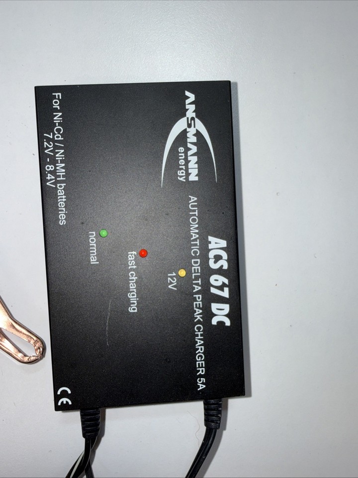 Ansmann ACS67 Automatic Ultra Fast Delta Peak Charger for Radio Control ...