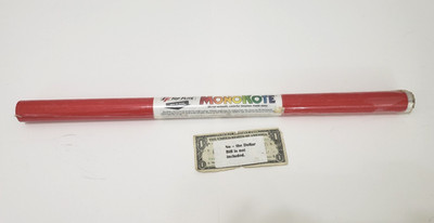 Top Flite Monokote RED - TOPQ0201 - 6ft roll New Old Stock - In Plastic ...