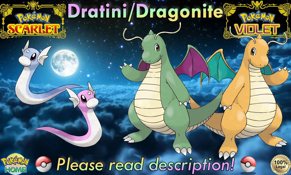 Shiny Dratini Evolution