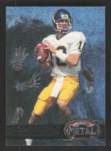1997 Skybox Metal Universe #194 Pat Barnes Rookie Kansas City Chiefs | eBay
