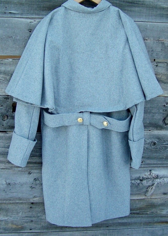 Civil War Confederate Gray Great Coat 52 | eBay
