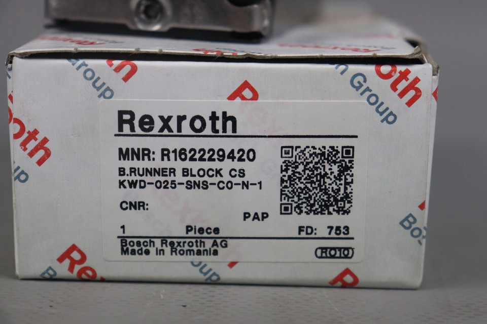 Rexroth R162229420 Runner Block CS KWD-025-SNS-C0-N-1 Unused OVP | eBay