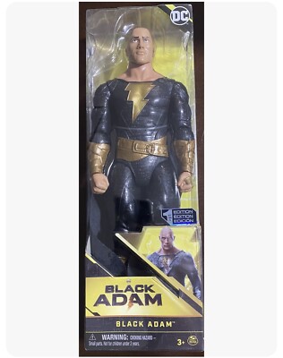 DC Comics BLACK ADAM 12-inch Action Figure SpinMaster MIB - Damaged ...