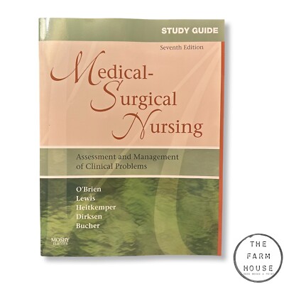 Study Guide for Medical-Surgical Nursing: Assessment , paperback ...