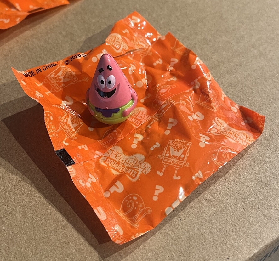 Spongebob Krabby Patty Plus Prize Patrick | eBay