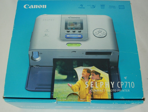 CANON SELPHY CP710 PHOTO PRINTER COMPACT COLOR | eBay