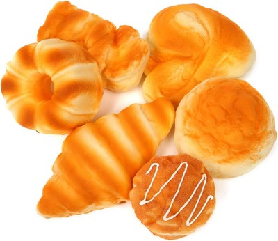 food sample bread sweets display real sample candy toy set Plastic ...