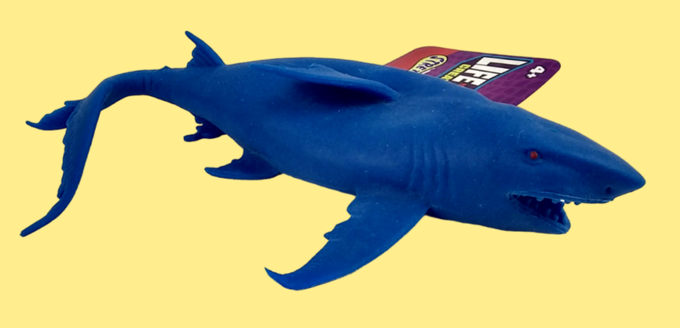 Shark Life-Like Imperial Jaru Figure Squishy Creatures Stretchable Toy ...
