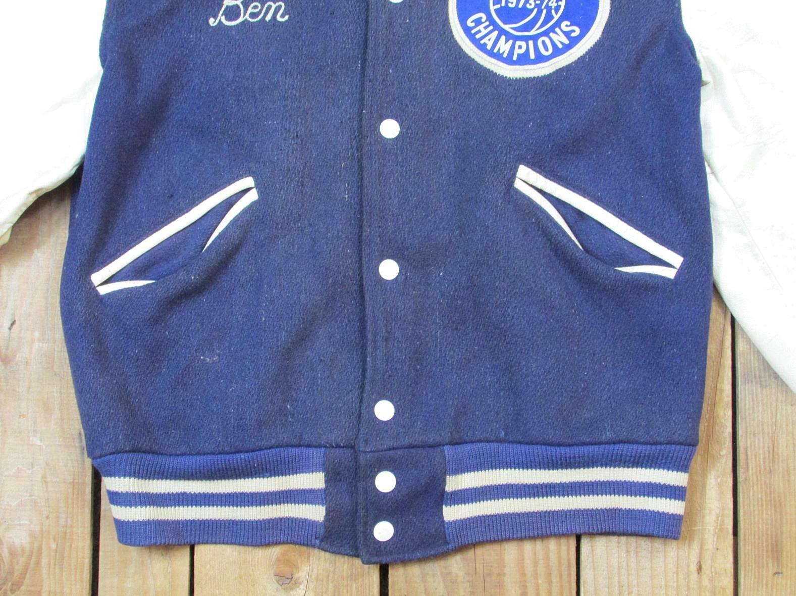 Vintage 1970s Butwin Wool Varsity Jacket PIAA Dist.3 … - Gem