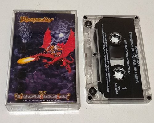 rhapsody - Symphony of Enchanted Lands 1998 - original indonesia tapes ...