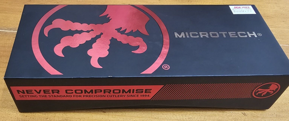 Microtech Knife BOX ONLY with paperwork | eBay