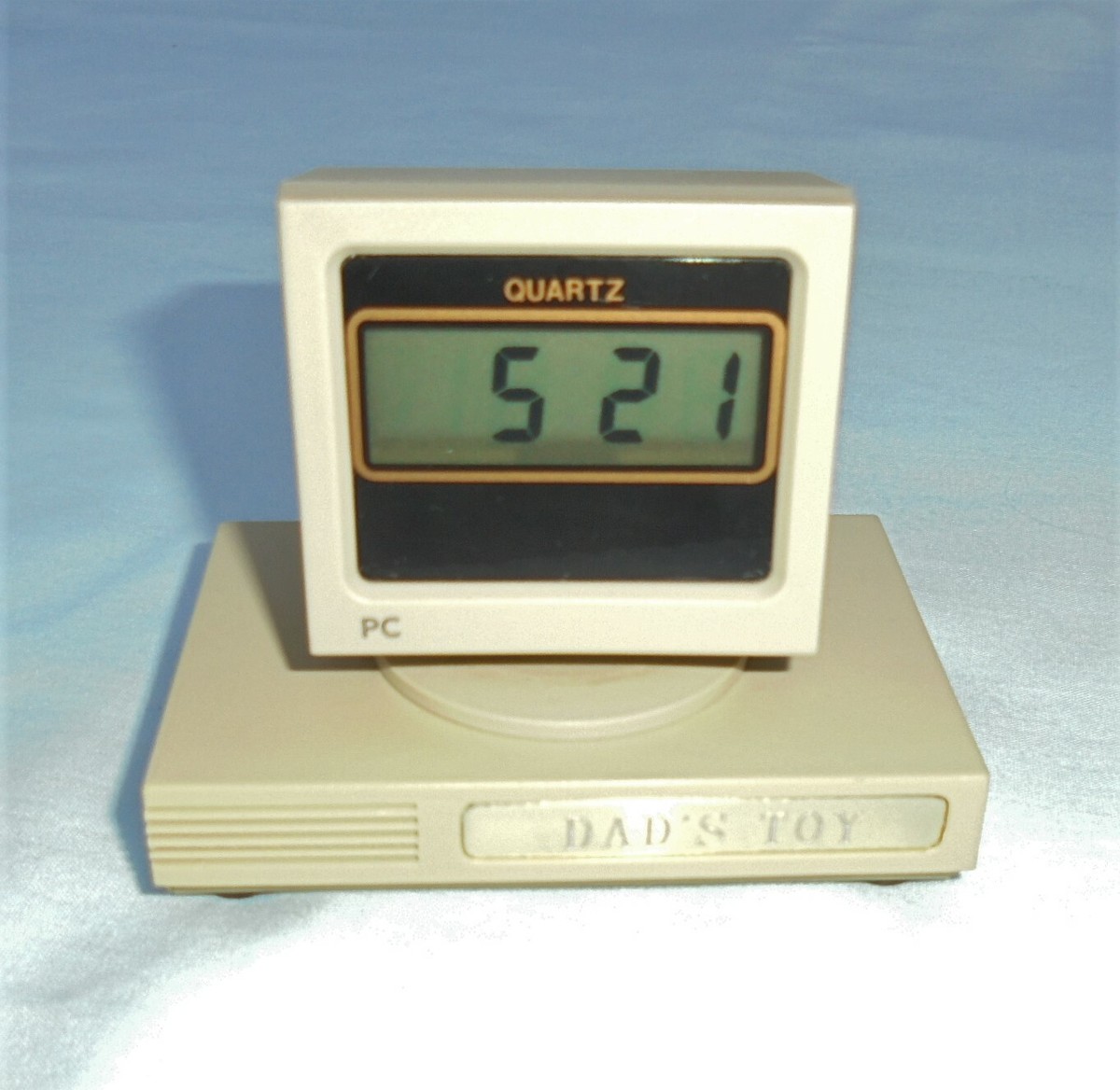 Crazy Time desktop clock, 1980's – falsotecho