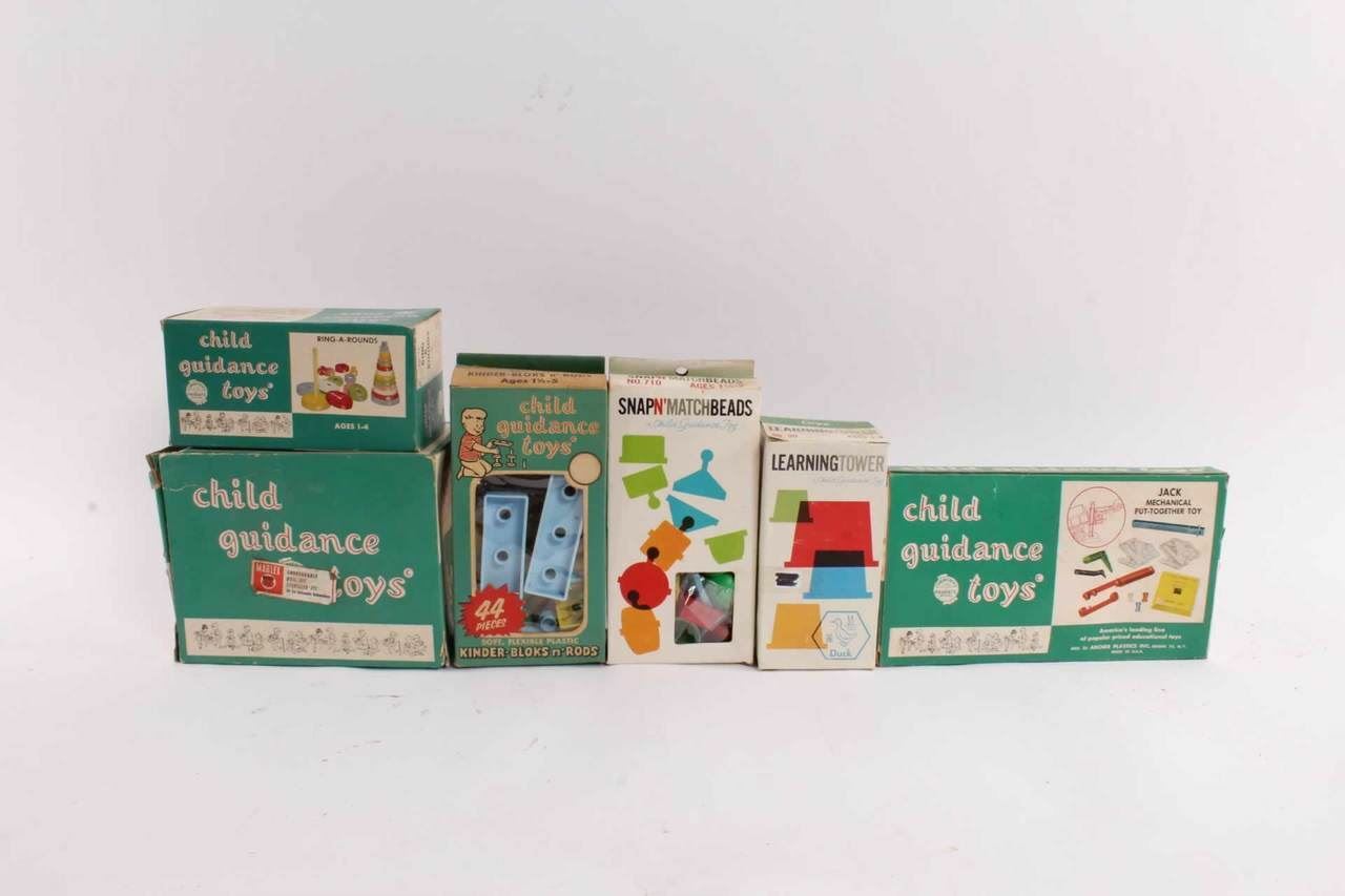 6 Vintage Child Guidance Toys In Boxes | eBay