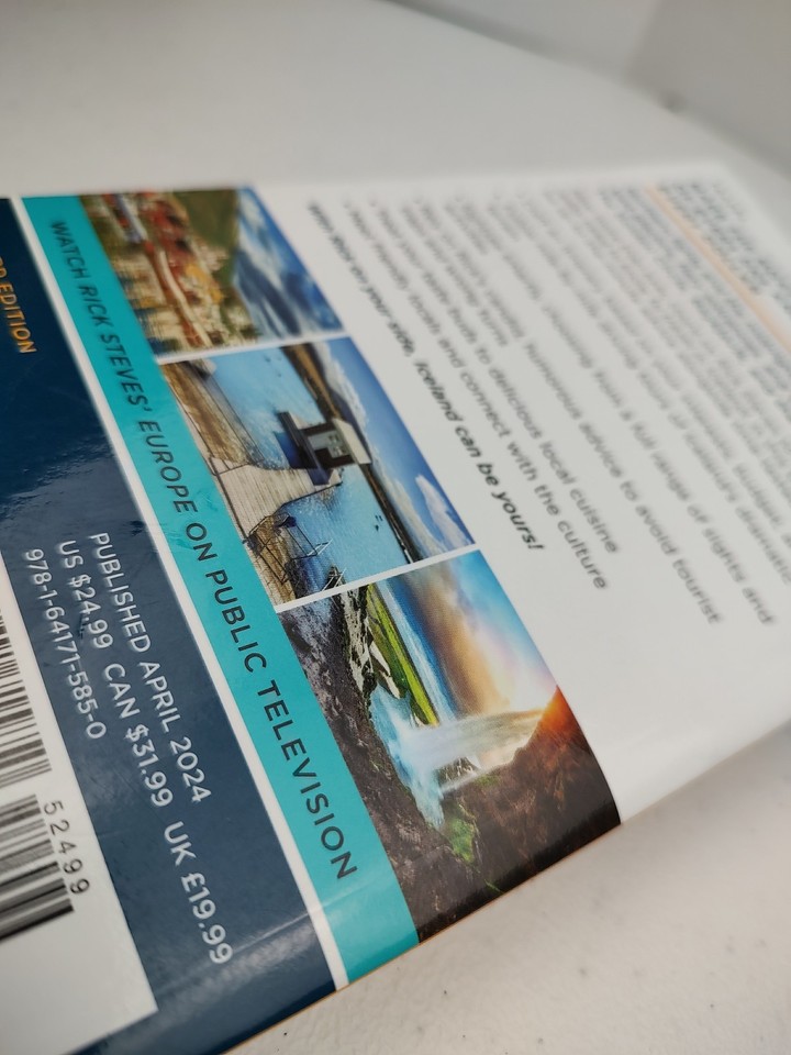Rick Steves Iceland (Rick Steves Travel Guide) 2024 WITH MAP insert ...