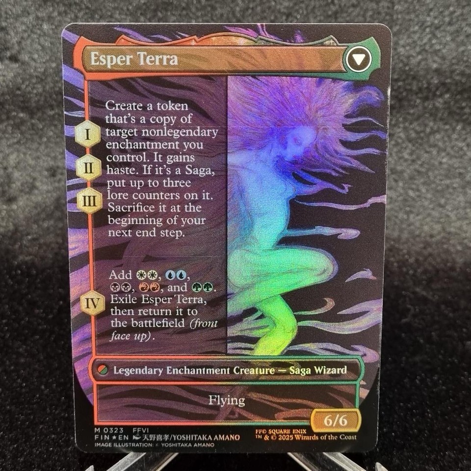 Magic the Gathering Terra, Magical Adept (Borderless) Final Fantasy ...