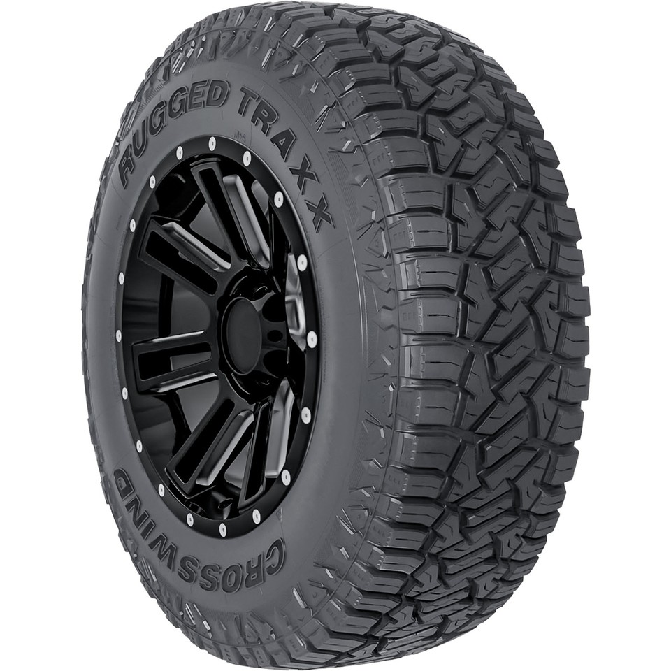 4 Tires Crosswind Rugged Traxx LT 35X12.50R20 Load F 12 Ply R/T Rugged ...