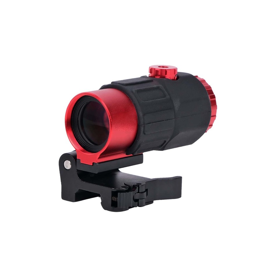 558+G45 Holographic Sight w/ 5x Magnifier Red Green Dot Holo Clone Full ...