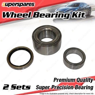 2x Front Wheel Bearing Kit for PEUGEOT 403 404 504 1.5L 1.6L 1.8L 2.0L ...