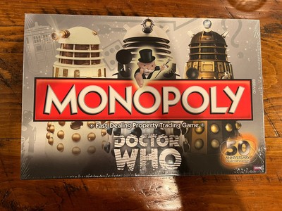 Monopoly Doctor Who 50th Anniversary Collector's Edition Brand New ...