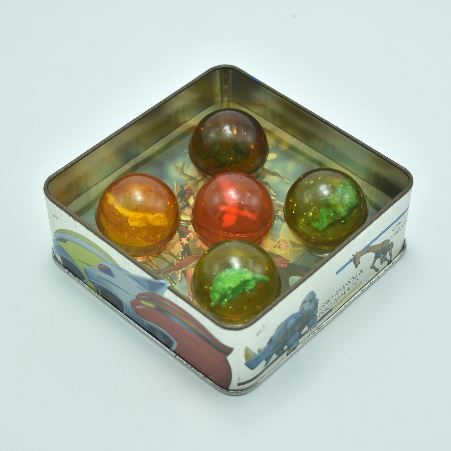 Power Rangers Wild Force Gaoranger Animal Gao Icarus Jewels Crystal Set ...