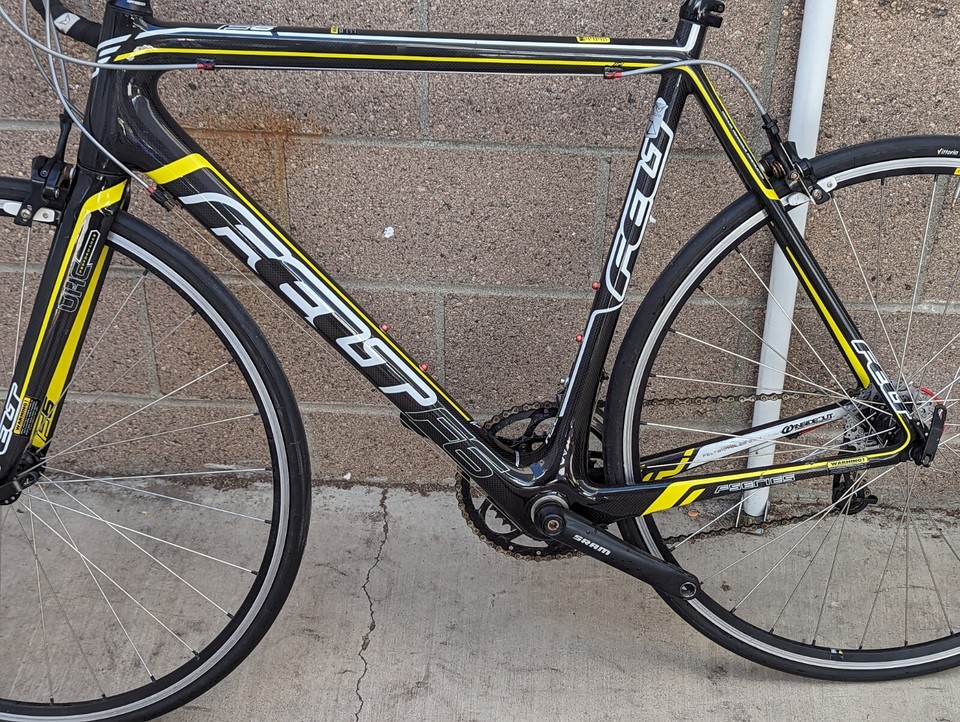 Felt F6 F Series Road Racing Bike 58cm 10 Speed Sram LOS ANGELES PICK ...