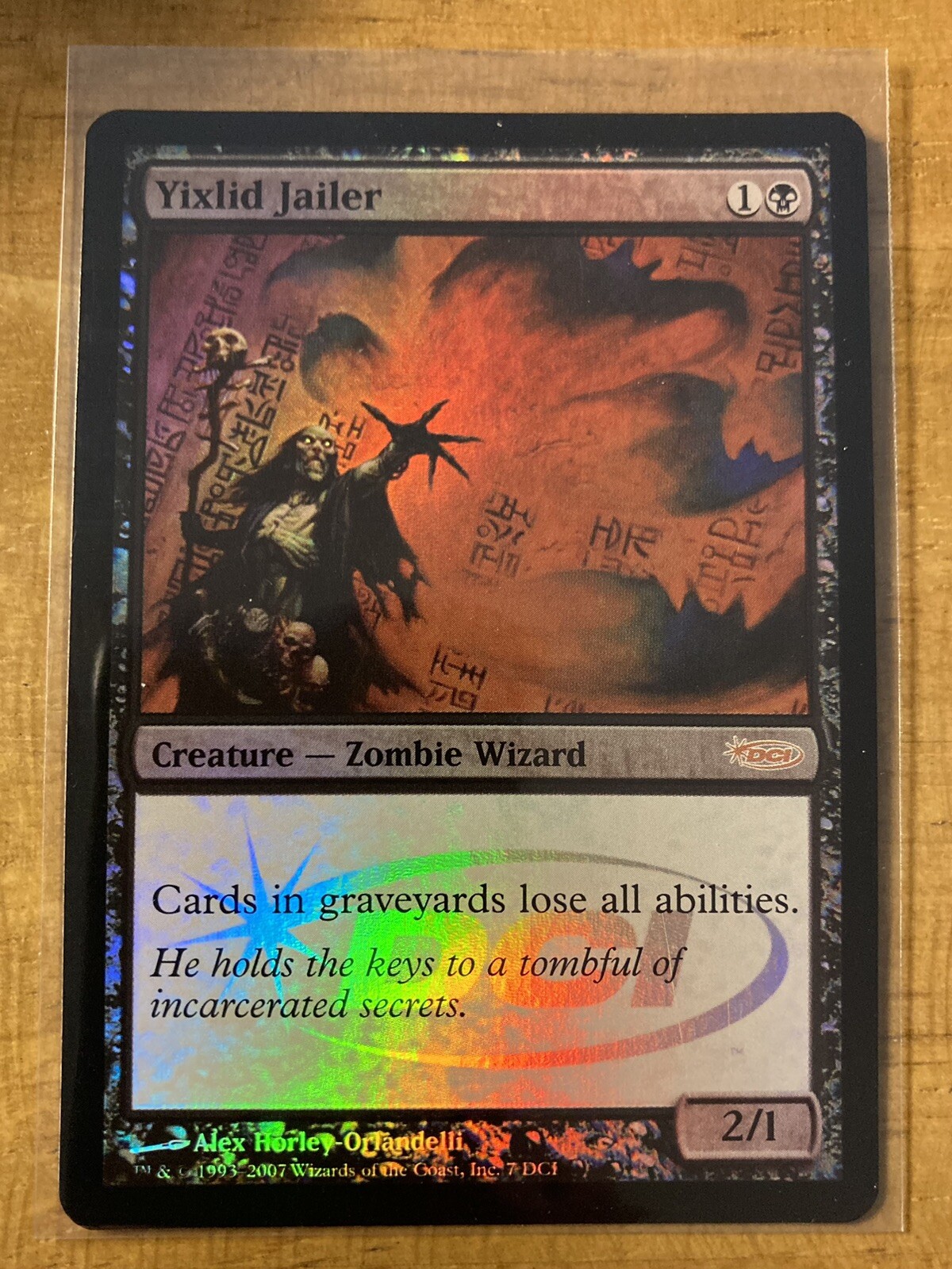 MTG YIXLID JAILER FOIL DCI Promo DCI ( Gateway ) MINT Rare 2007 ...